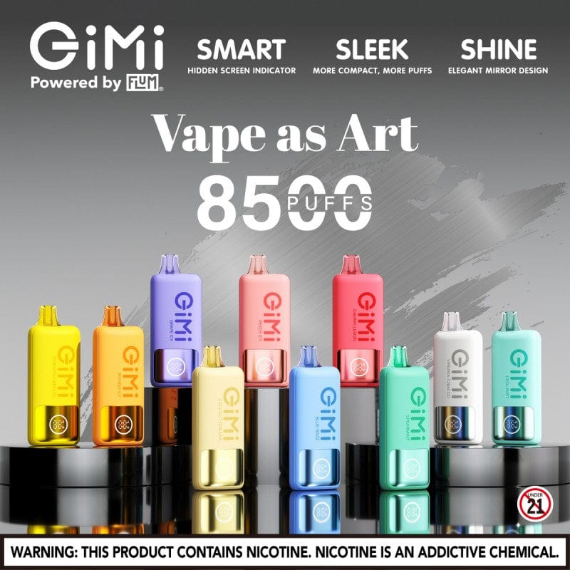 GIMI 8500 Puffs Disposable Vape | Price $14.99