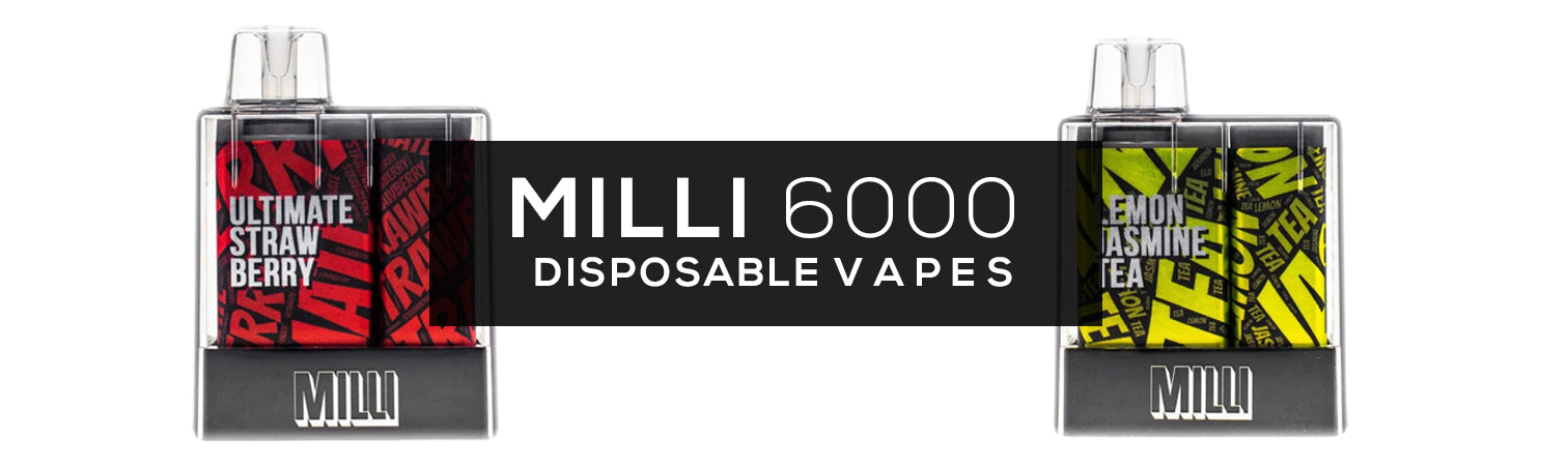 MILLI 6000 DISPOSABLE VAPE 5%