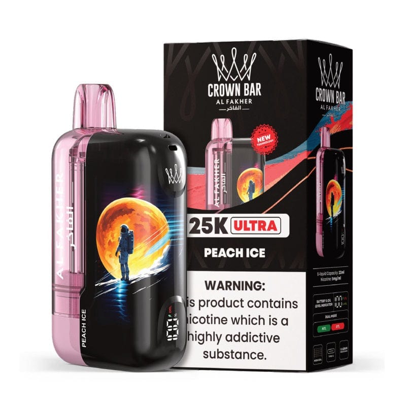 Load image into Gallery viewer, Peach Ice / Single Al Fakher Crown Bar ...