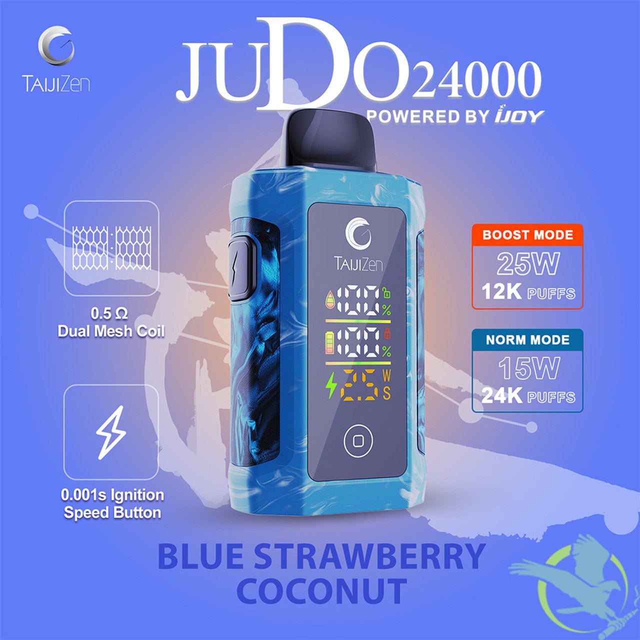 TaijiZen Judo IJoy 24K Disposable Vape | Same Day Ship