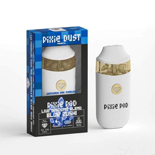 Load image into Gallery viewer, Hybrid - Blue Sushi Pixie Pods Disposable Vape Live Diamond ...