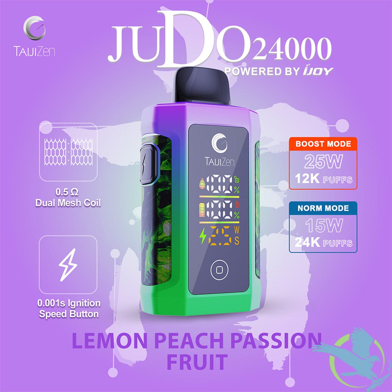 TaijiZen Judo IJoy 24K Disposable Vape | Same Day Ship