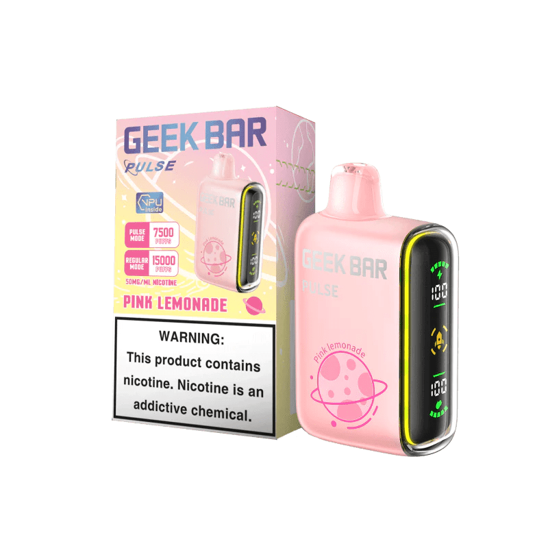 Pink Lemonade Geek Bar Pulse 15000 Disposable Vape| $ 15.99
