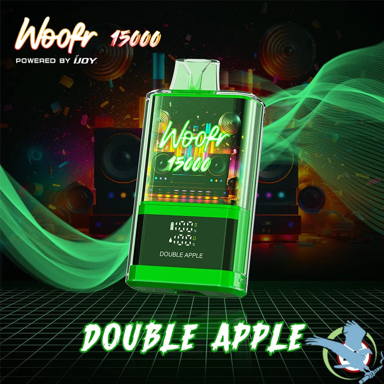 Double Apple Woofr 15000 Disposable Vape | Price $16.99