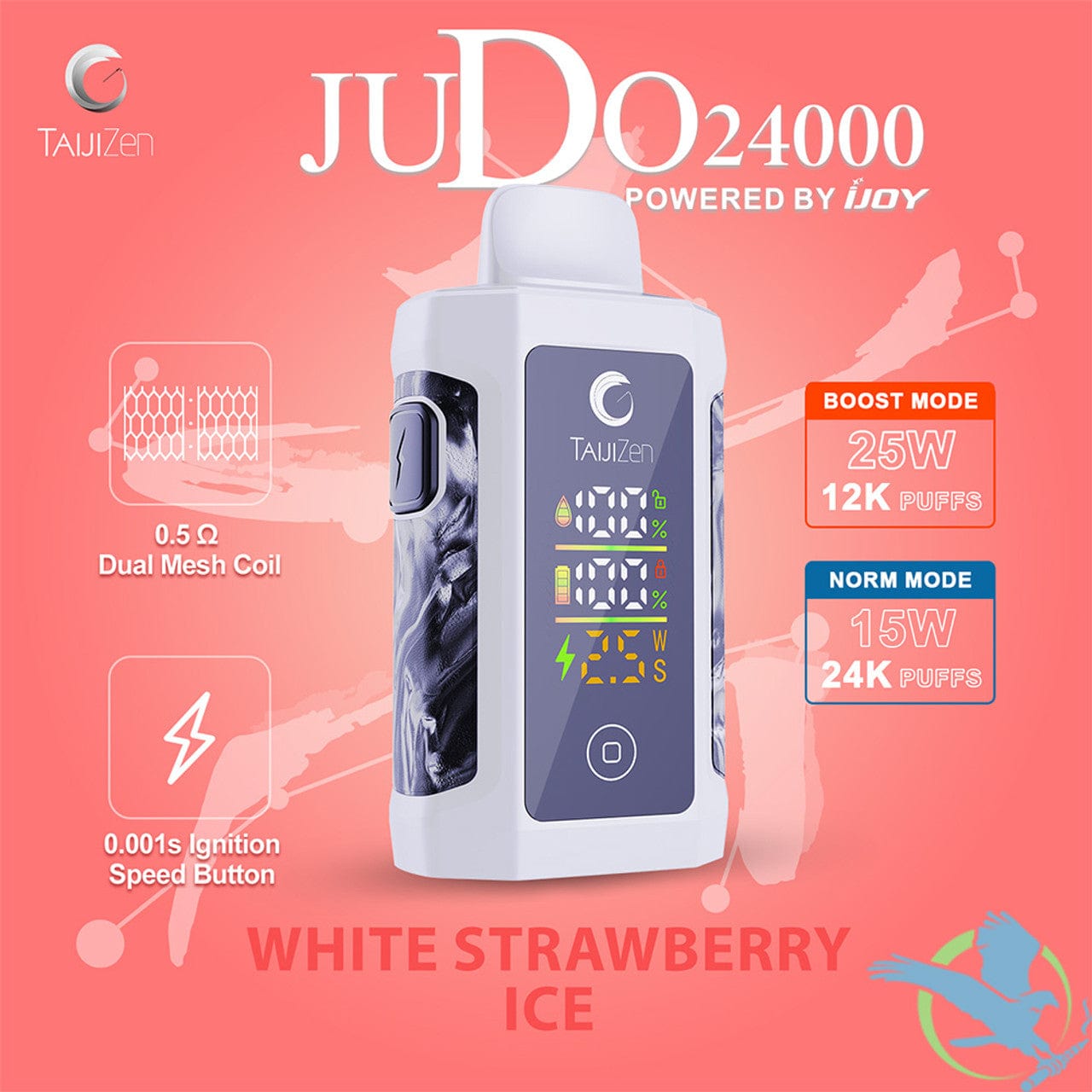 TaijiZen Judo IJoy 24K Disposable Vape | Same Day Ship