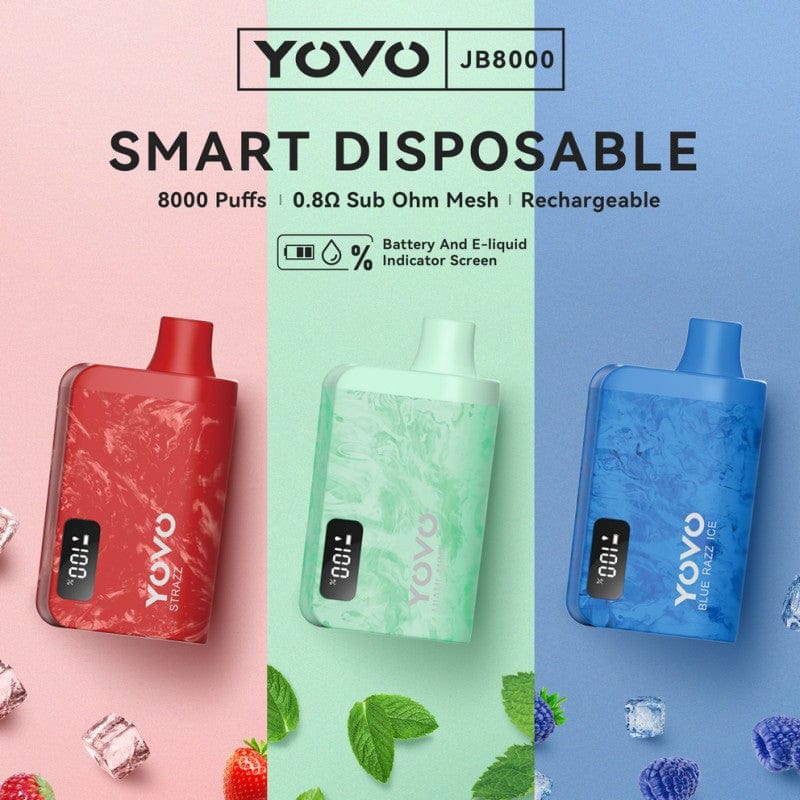 Yovo JB8000 Puffs Disposable Vape | Price $13.99